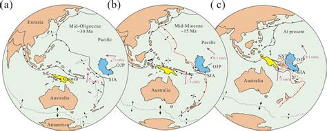 Simplified Reconstruction Of The Western Pacific Ocean Tectonic Download Scientific Diagram