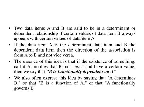 Ppt Chapter 4 Functional Dependency And Normalization Powerpoint Presentation Id3264007