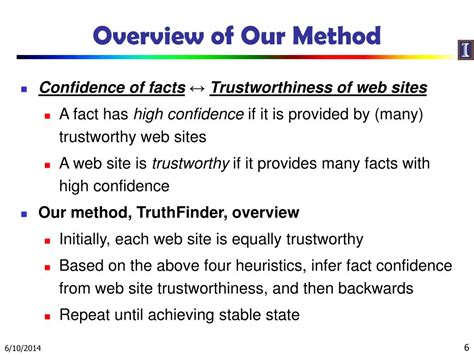 Ppt Truth Discovery With Multiple Conflicting Information Providers Powerpoint Presentation