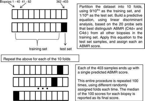 Diagram Of The Multiple 10 Fold Cross Validation Procedure Showing A