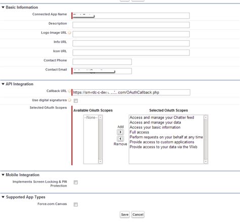 Rest Api Redirect Uri Mismatch When URI S Are The Same Salesforce Stack Exchange