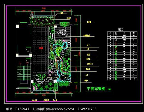 屋顶花园种植平面图图片下载 红动中国
