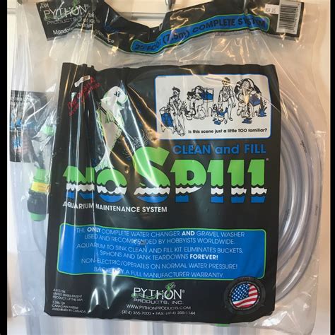 25 Foot No Spill Python Complete System Discus Madness