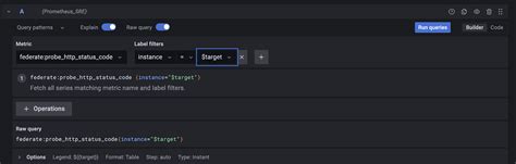 unable to display multi server information using status panel using