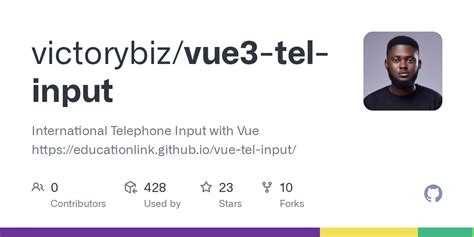 Github Victorybizvue3 Tel Input International Telephone Input With Vue Educationlink
