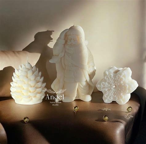 Свічки з бджолиного та соєвого воску Декор Подарунки 🎁 Наймиліші різдвяні Ельфи 🥹💫🎁 Розмір