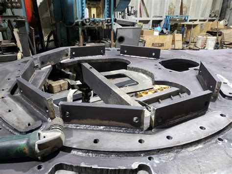 Caterpillar 16g Grader Blade Circle Replacement Drawbar Welding And Fabrication Motor Mission