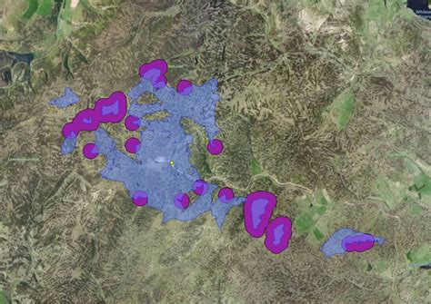 qgis fixed distance buffer not buffering features with holes