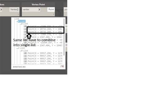 Same List Into Different List Revit Dynamo