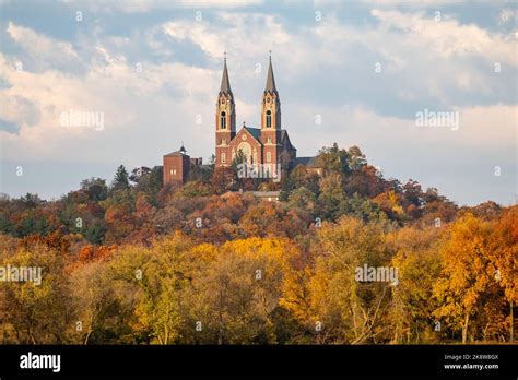 Holy Hill National Shrine Of Mary Church Located In Wisconsin Stock