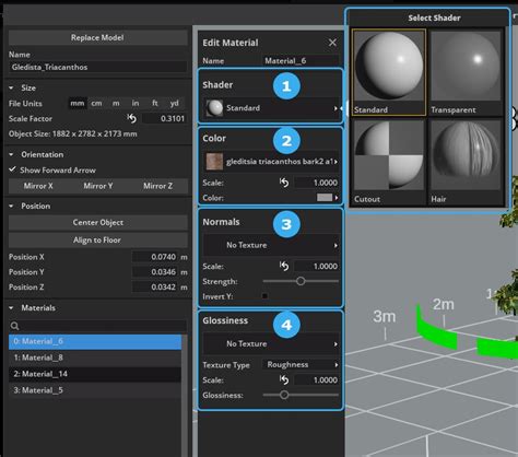 Material Shader Setting Elixxier Photo Blog