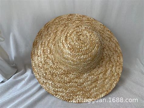 花艺编织小草帽 迷你草帽 工艺装饰公仔帽子 Diy饰品配件 4 40cm 阿里巴巴