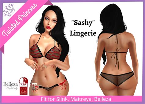 Second Life Marketplace Tp Sashy Lingerie