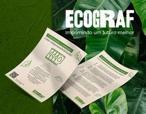 Ecograf Sustainability Campaign Behance