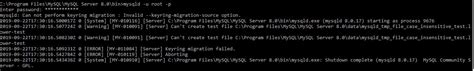 Sql Failed To Reset MySQL Password Stack Overflow