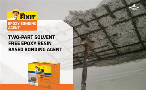 Dr Fixit Epoxy Bonding Agent 1kg Suitable For Bonding New To Old