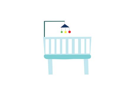 Blue Crib Graphic By Harunikaart · Creative Fabrica