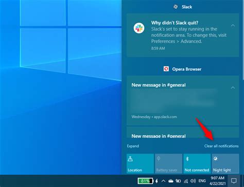 How To Use Windows 10s Action Center Notifications Digital Citizen
