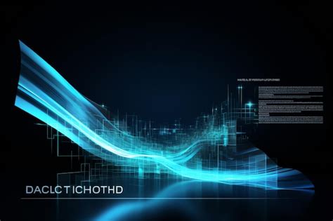 Premium Photo Blue Abstract Background With Angular Lines