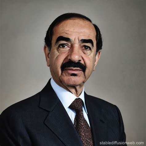 Hassan Hussein Portrait Stable Diffusion Online