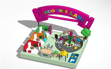 3d Design Eco Drive Land Tinkercad