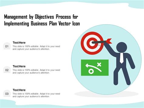 Management By Objectives Process For Implementing Business Plan Vector Icon Ppt Powerpoint
