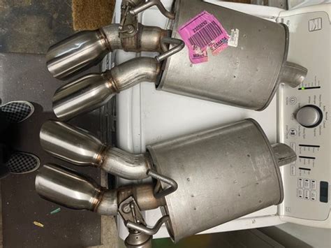 2010-2015 Chevy Camaro 1LE SS Pair NPP Mufflers Valved Dual Mode ...