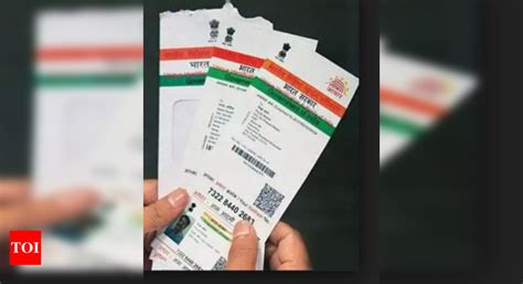 Aadhaar Qr Code Uidai Brings Updated Qr Code For Offline Aadhaar Verification Times Of India