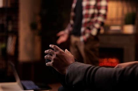 Premium Photo Cropped Image Of Man Using Mobile Phone