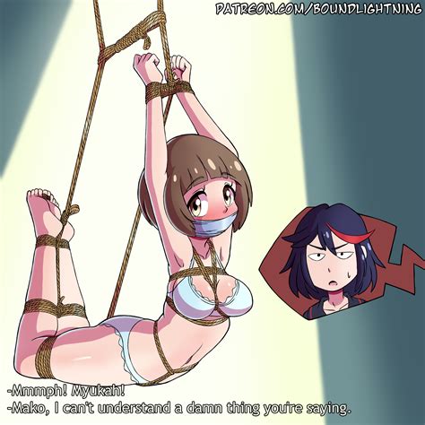 Rule 34 2girls Arms Tied Behind Back Black Hair Bondage Bound Ankles