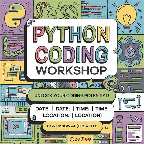 Python Workshop Flyer Design 02 10 2024 03 57 EDT Freelancer