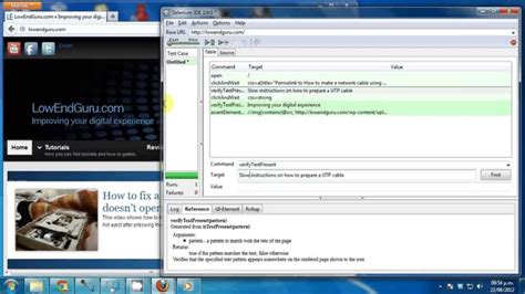 selenium ide tutorial basic youtube