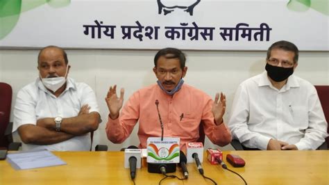 Milind Naik The Minister In Sex Scandal Case Girish Goemkarponn Goa News