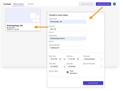 Create And Launch A Class