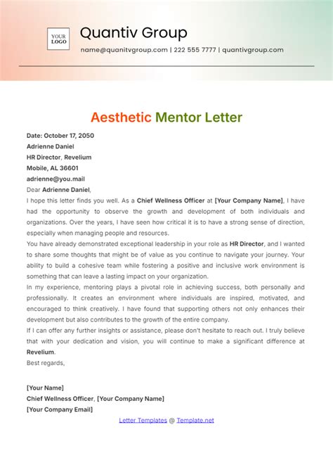 Free Mentoring Templates To Edit Online