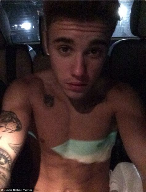 Justin Bieber Posts A Picture Of Himself Getting Yet Another Tattoo After His Sydney Concert