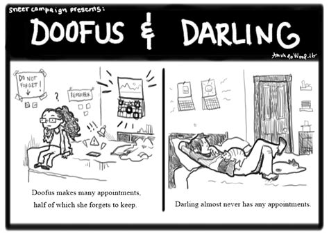 Diss Appointments Starring Doofus And Darling Sneer Campaign