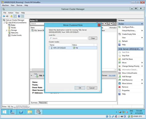 Manual Failover In A Sql Server Cluster Tomas Lind
