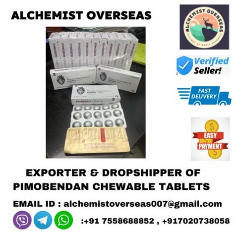 Pimobendan Chewable Tablet At ₹ 600stripe Pharmaceutical Capsule In Nagpur Id 2854223757691