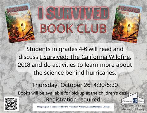 I Survived Book Club The California Wildfires 2018 Morethanthecurve