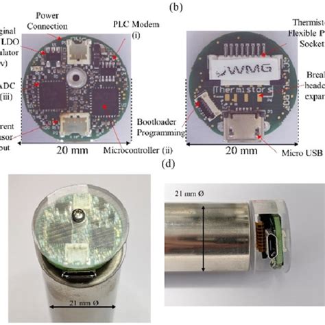 Photographs Of Interface And PLC PCB A Top View Of 20 Mm PCB Key Download Scientific