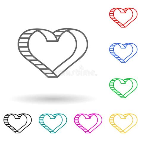 Lovely Record Ribbon Multi Color Style Icon Simple Thin Line Outline Vector Of Cinema Icons