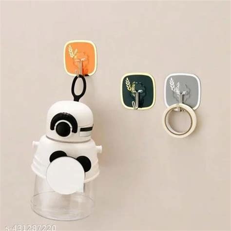 Metalic Self Adhesive Hook Self Adhesive Wall Hooks Waterproof Adhesive