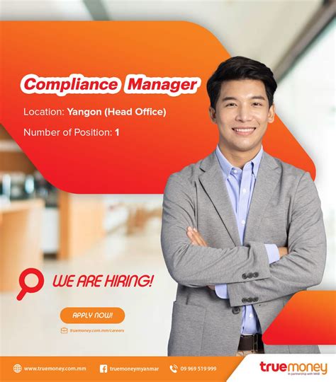 Min Khaung Kyaw Michael On Linkedin Compliancemanager Jobopening