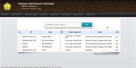 Download Source Code Sistem Informasi Sekolah Dengan Php