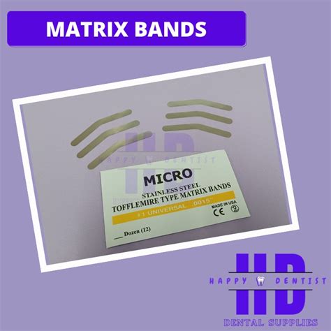 Matrix Bands Tofflemire Shopee Philippines