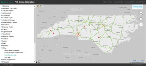Code Samples For Bing Maps V Released On GitHub Maps Blog