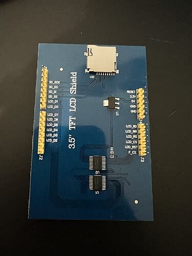 Wiring For An Esp And A TFT Screen Programming Arduino Forum