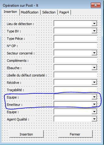 Contenu d un ComboBox en fonction du contenu d un autre ComboBox Résolu