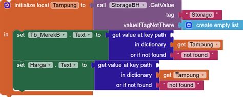how i can get single value in this tag in tinydb for other screen mit